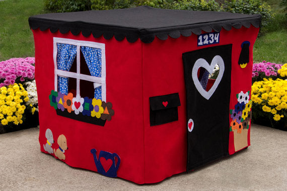 Sewing Pattern - Deluxe Card Table Playhouse – The Playhouse Kid