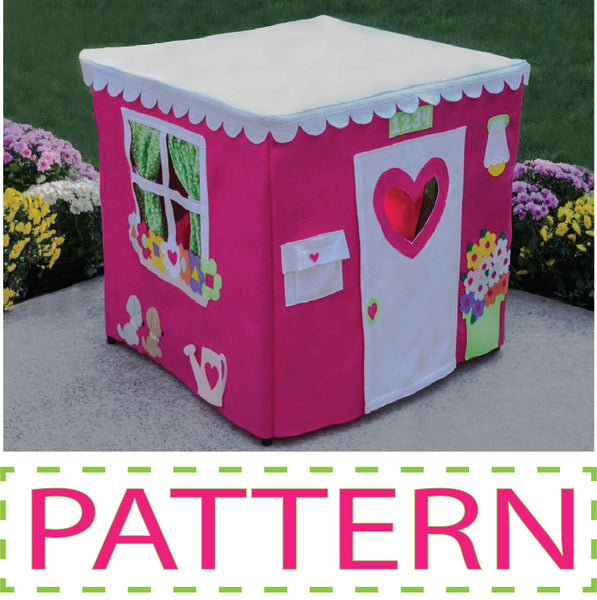 Sewing Pattern - Deluxe Card Table Playhouse – The Playhouse Kid